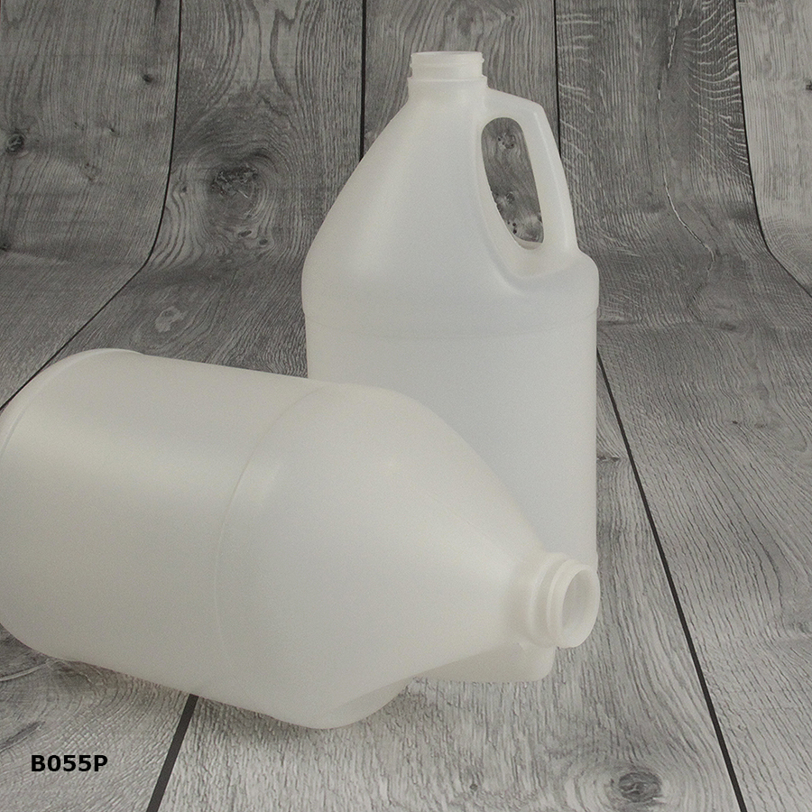 1 Gal Nat HDPE Industrial Round 38-400(Bulk)(212/bundle) - B055P