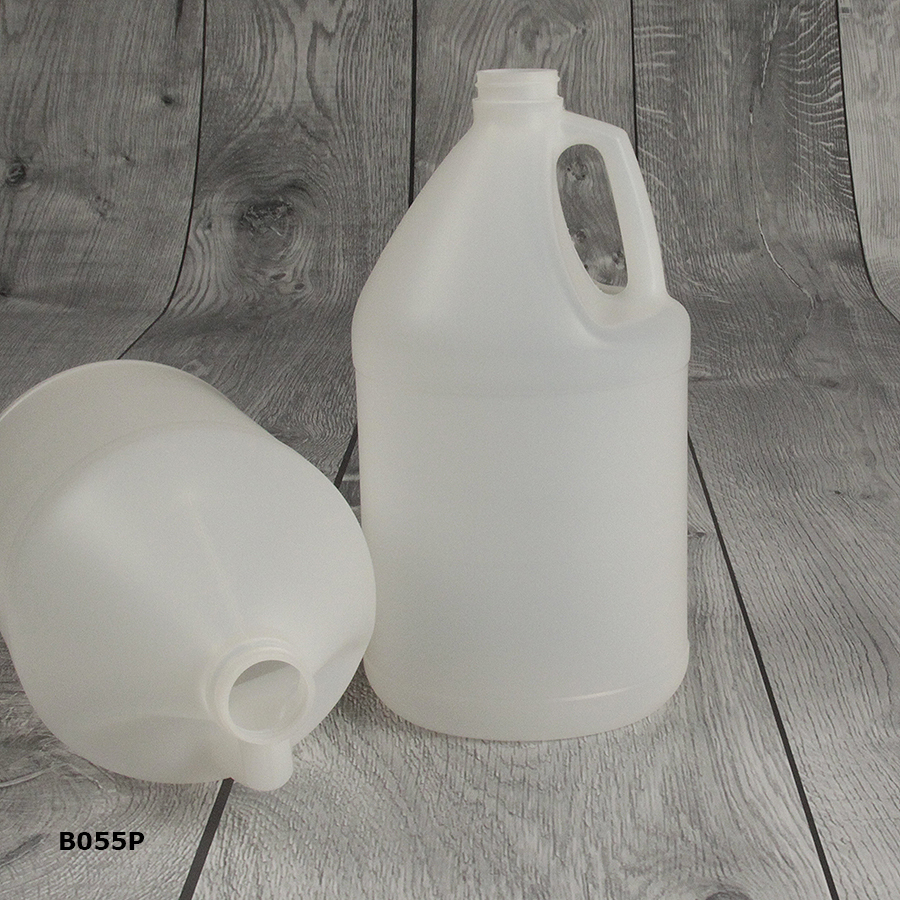 1 Gal Nat HDPE Industrial Round 38-400(Bulk)(212/bundle) - B055P
