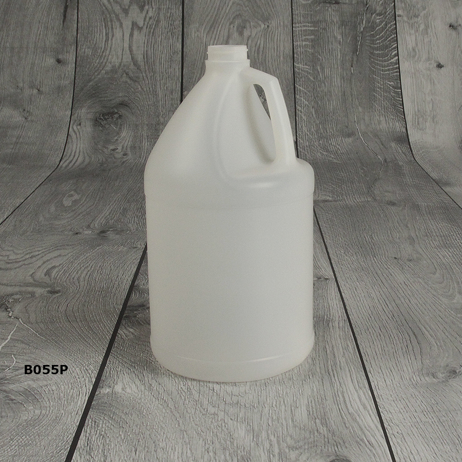 1 Gal Nat HDPE Industrial Round 38-400(Bulk)(212/bundle) - B055P