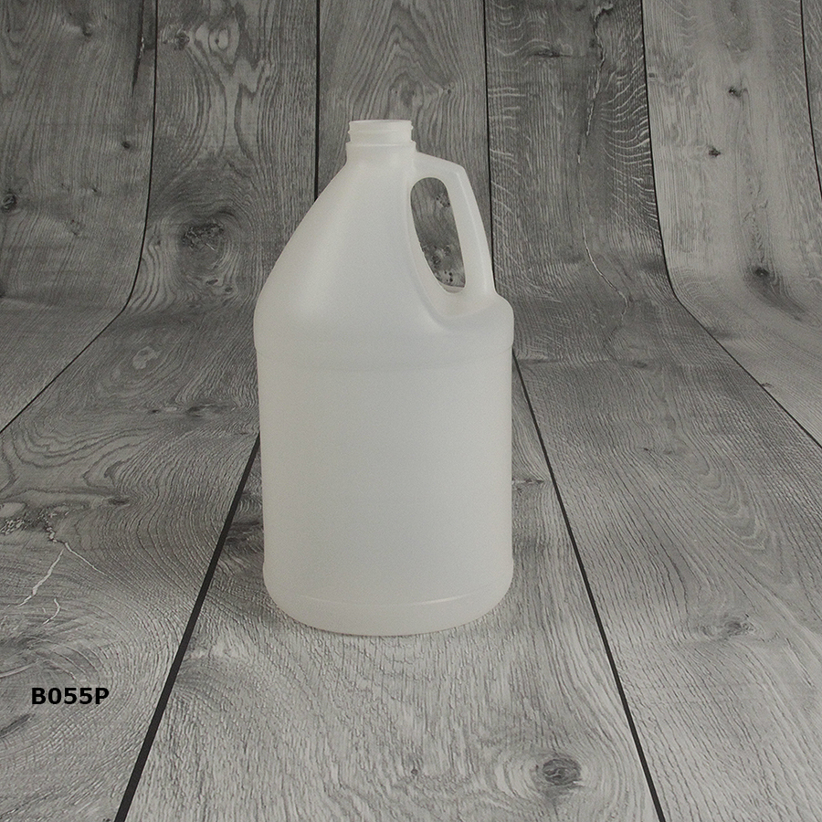 1 Gal Nat HDPE Industrial Round 38-400(Bulk)(212/bundle) - B055P