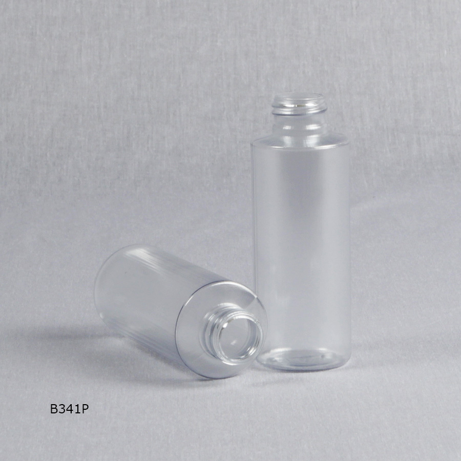 4 oz Clear PVC Cylinder 24-410 - B341P