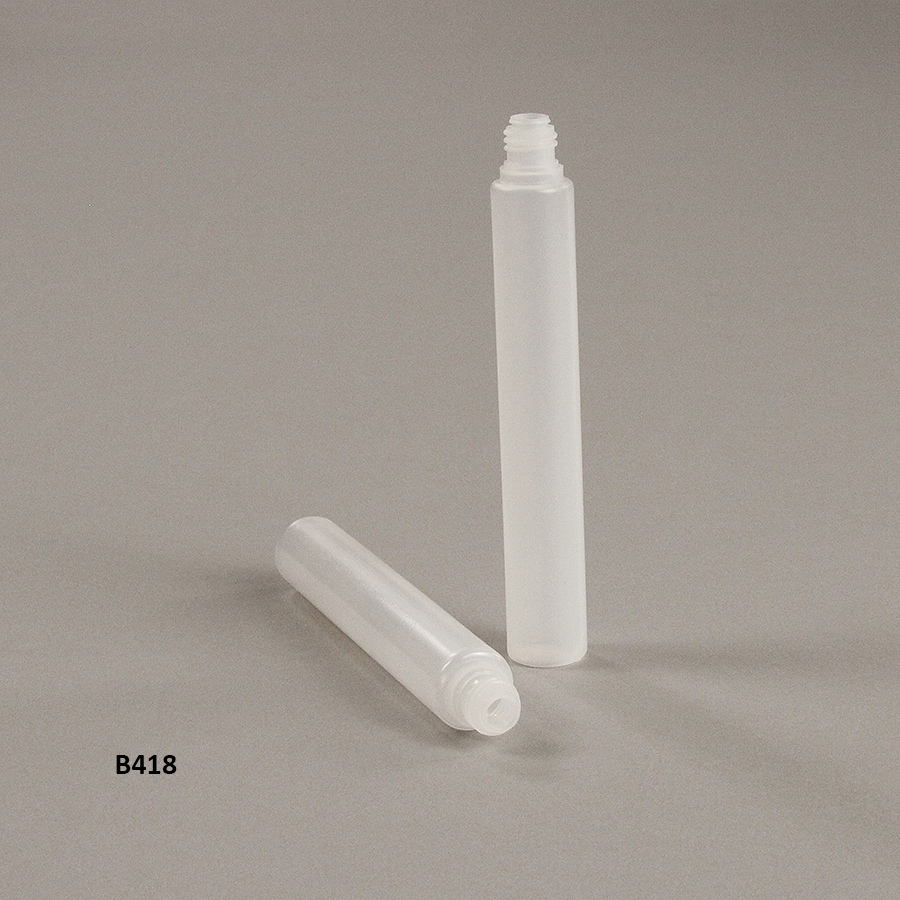 30ml Natural LDPE Cylinder 13mm Unicorn Bottle - B418