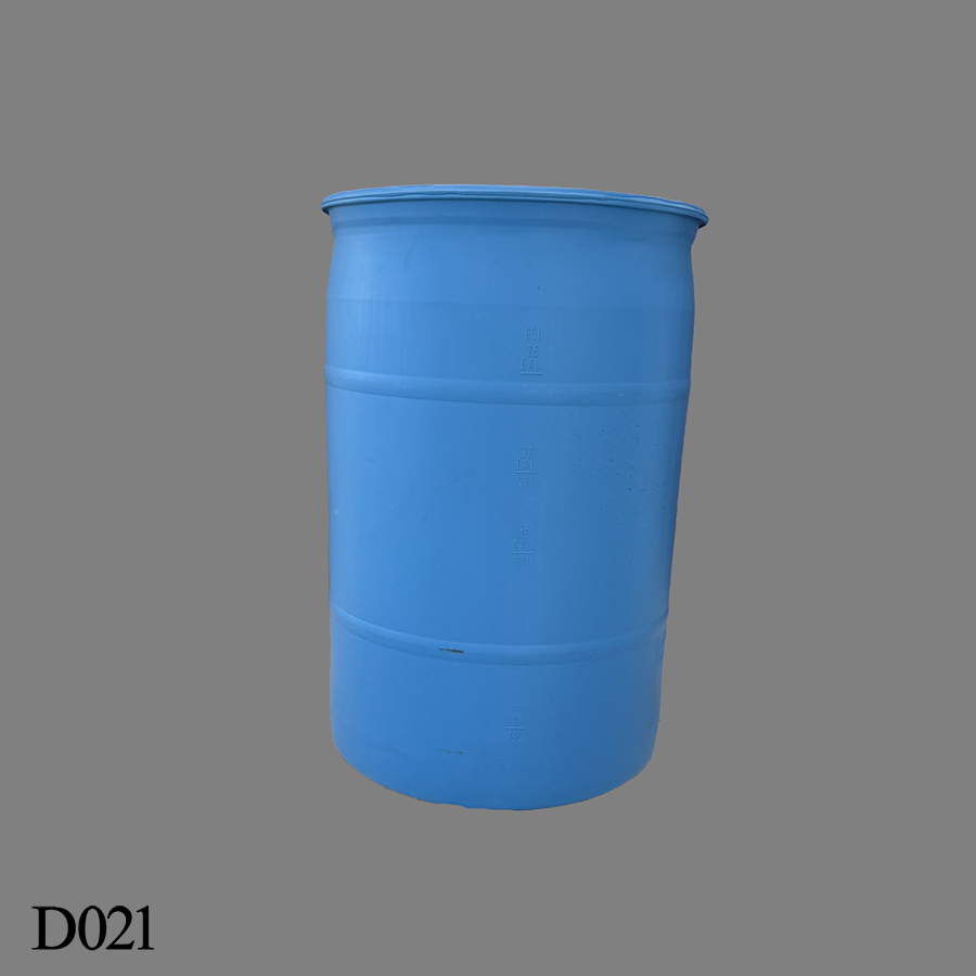 30 Gal Blue L-1 Poly Drum Closed Head - D021