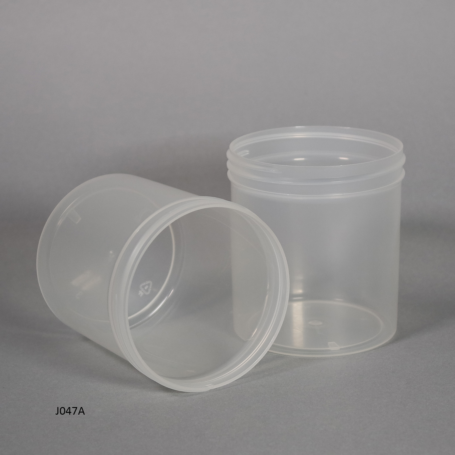 16 oz Natural P/P Jar 89-400 - J047A