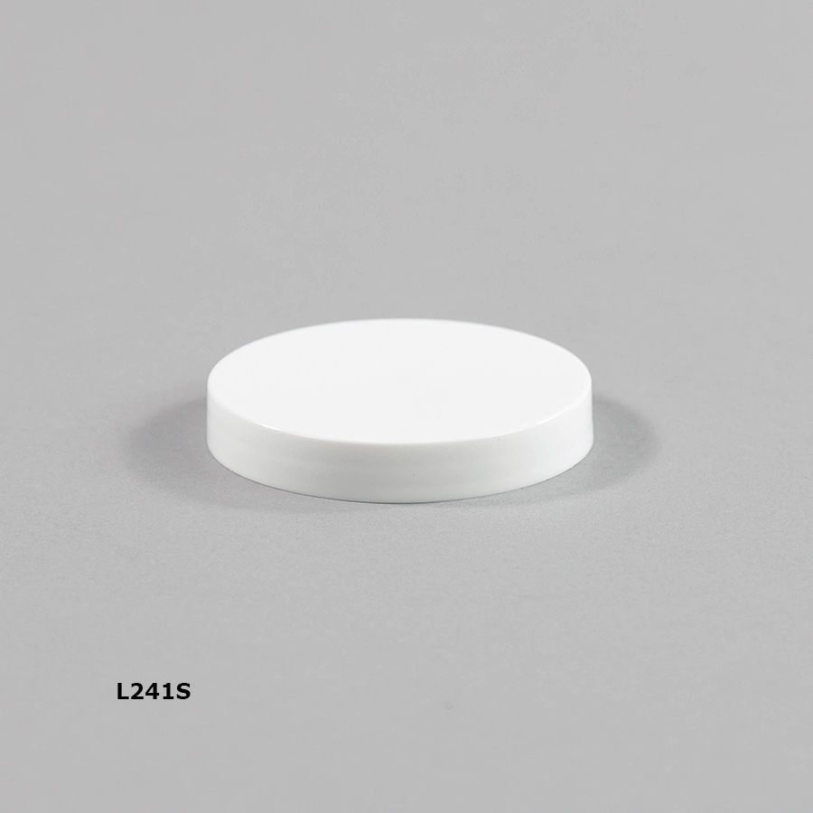 70-400 White Smooth Lid F-217 Lined - L241S