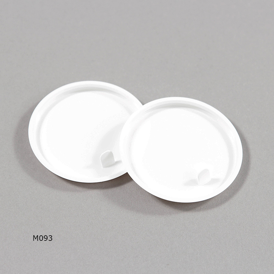 58mm White P/P Sealing Disc (2 oz Double Wall Jar) - M093