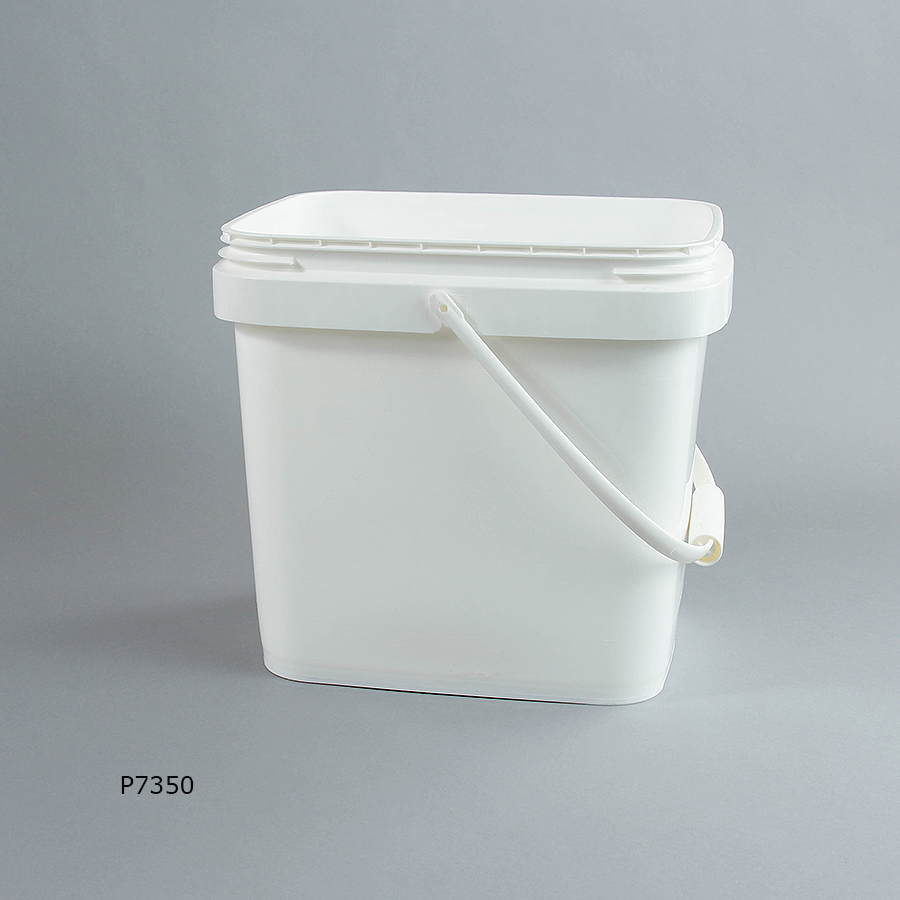3.5 Gal White HDPE EZ Stor Pail 70mil (P7210) - P7350